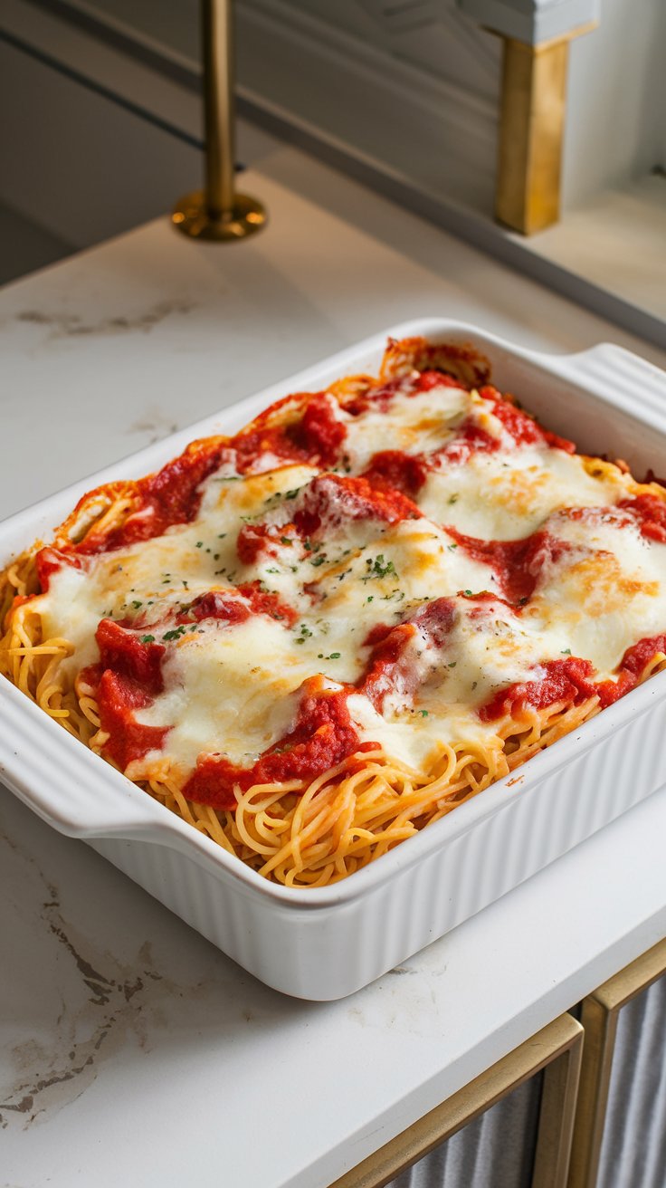 Million Dollar Spaghetti - dinnerendeavor.com