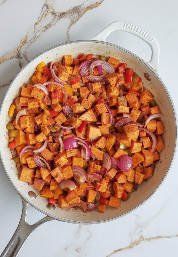 Sweet Potato Hash - dinnerendeavor.com