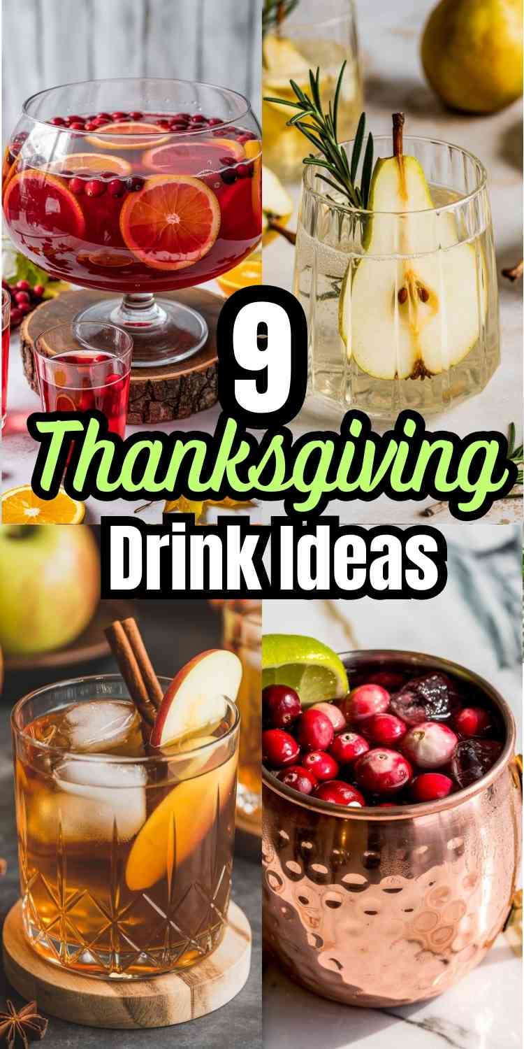 9 Thanksgiving Drinks That’ll Keep the Party Flowing (Even If the ...