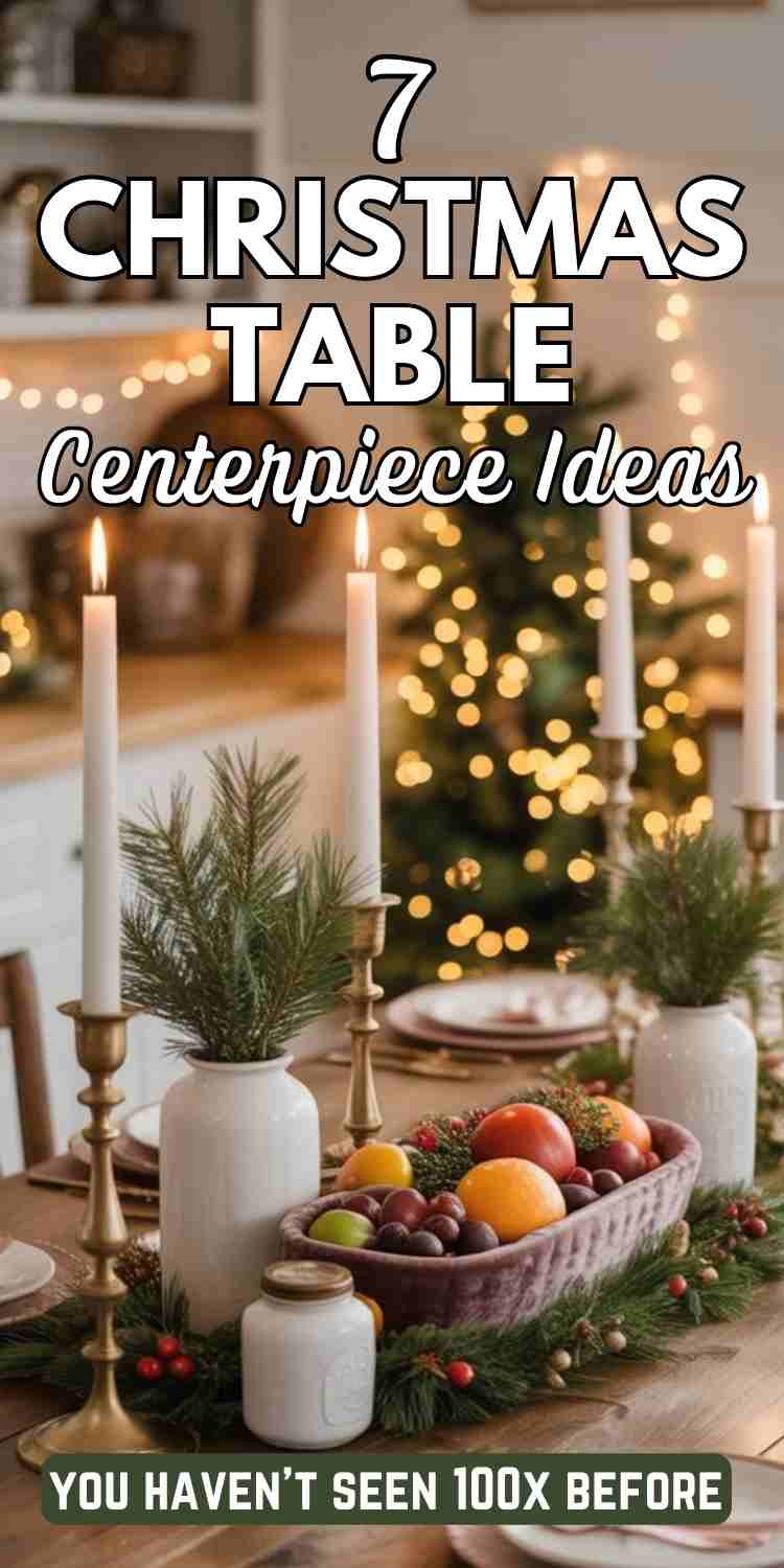 7 Christmas Kitchen Table Centerpiece Ideas with a Fresh Twist for 2025 ...